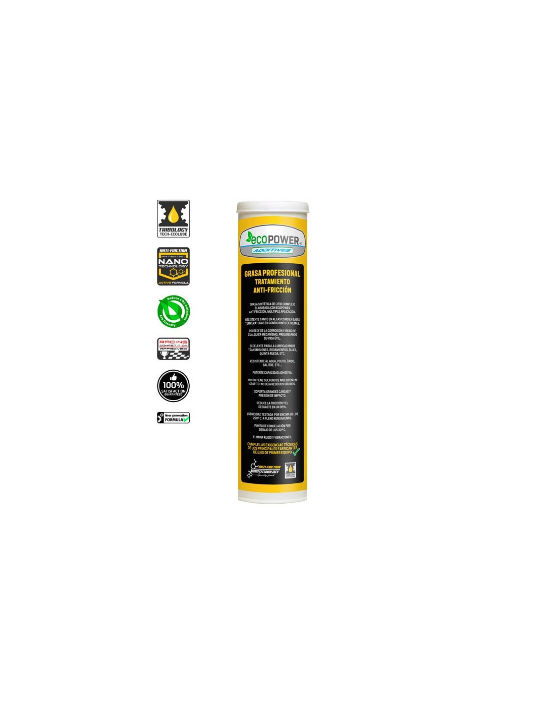 Grasa Profesional EcoGrease - Antifricción y Protección para ...